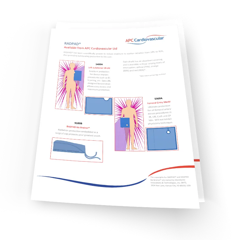 RADPAD Radiation Protection | APC Cardiovascular